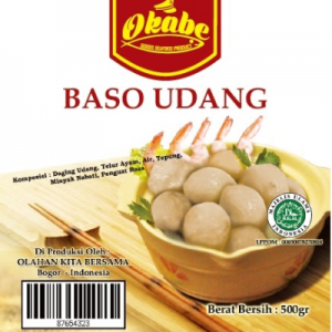 Baso Udang Frozen Okabe 500 gram - Jual Beli di Warbis